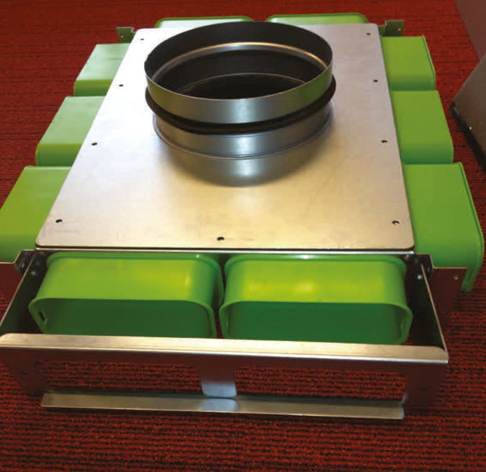 Platte verdeelbox bij Ubbink Air Excellent | Leren ventileren